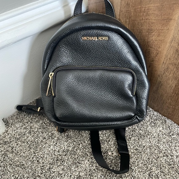 MICHAEL Michael Kors | Bags | Mk Black Backpack Like New | Poshmark